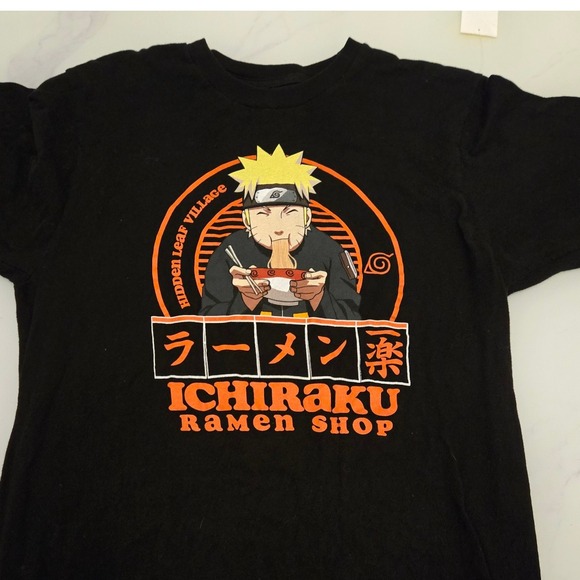 Naruto | Shirts | Naruto Ichiraku Ramen Shop Tshirt Hidden Leaf Village ...